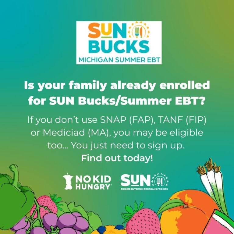 Summer EBT Information - Michigan