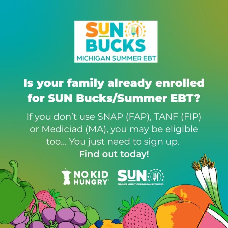 Summer EBT Information - Michigan